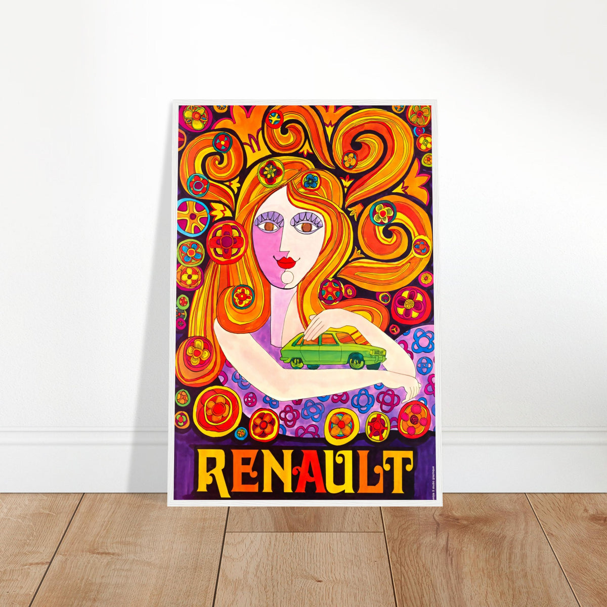 Vintage Renault Wall art